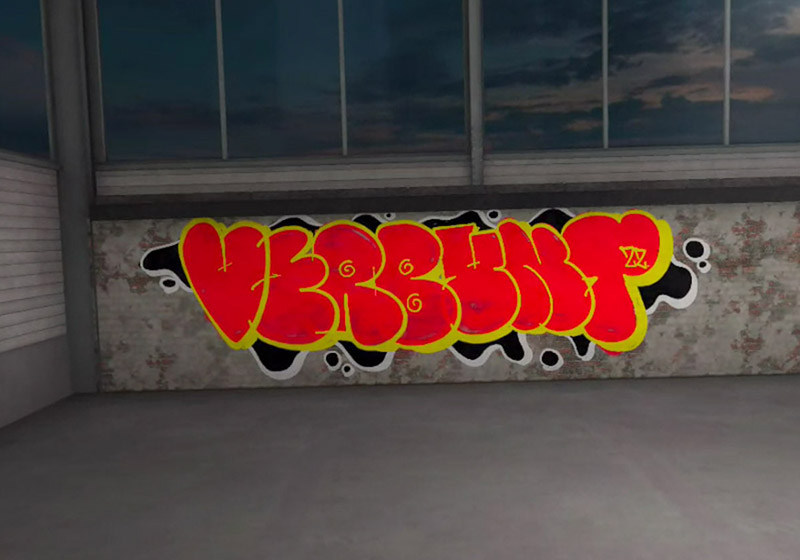 mats dübbers — Virtual Reality Graffiti